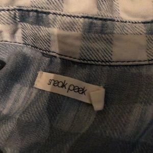 Sneak Peek | Tops | Sneak Peek Long Sleeved Button Down Shirt | Poshmark